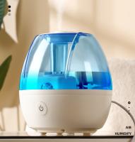 China Home Office Hotel Desk Usb Humidifier 2.2L Smart Auto Shut-Off Diffuser With Night Light for sale