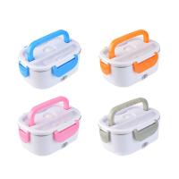 China 1.5L Stainless Steel Electric Food Warmer Lunch Box Portable Heated Lunch Container for sale