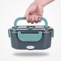 China 1.5L Stainless Steel Electric Food Warmer Lunch Box Portable Heated Lunch Container for sale