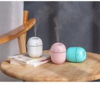 China Ultrasonic Humidifier 2W 5V USB with Aromatherapy and LED Lights for Home Bedroom for sale