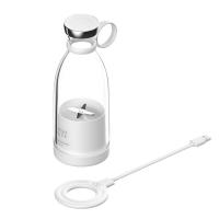 China Portable Rechargeable USB Blender Juicer 400ml 4 Blades Mini Electric for Travel for sale