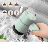 China USB Rechargeable Electric Cleaning Brush 400g for Kitchen Bathroom Sustainable Cleaning for sale