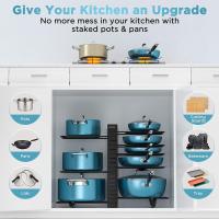 China Functional Foldable Iron Rack for Kitchen Cutting Board Storage No-Punch Installation for sale