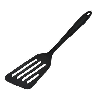 China Silicone High Temperature Non-Stick Stir-Fry Spatula 34.5x8.5cm Kitchen Cooking Tool for sale