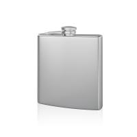 China Leather Covered Stainless Steel Wine Flask 8oz 93x122mm Outdoor Hip Flask for Men for sale