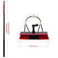 China Household Cleaning Red Window Washing Equipment with High Place Water Spray Brush 5.4kg for sale