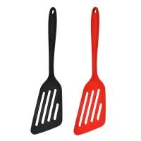 China Silicone High Temperature Non-Stick Stir-Fry Spatula 34.5x8.5cm Kitchen Cooking Tool for sale