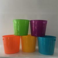 China 5L Plastic Champagne Bucket Ice Bucket for Parties with Handle Holds 4 Bottles for sale