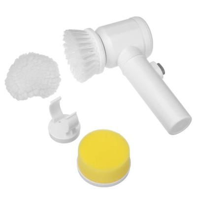 China 8 in 1 Electric Spin Scrubber 400g Lightweight Cleaning Brush for Kitchen Bathroom Sink for sale