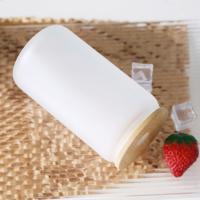 China 16oz Frosted Beer Glass with Bamboo Lid and Straw for Sublimation Gifts for sale