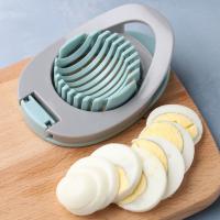 China Stainless Steel Egg Slicer Cutter for Boiled Eggs Manual Egg Cutting Wire 12x8.3x3.2cm for sale