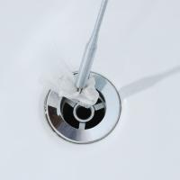 China 60cm Kitchen Sink Plunger and Sewer Toilet Unclogging Tool with Stainless Steel Handle for sale