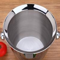 China 304 Stainless Steel Horn Champagne Bucket Thickened Ice Bucket 2L for Wine Hotel Bar for sale