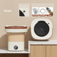China Private Mold 1.8kg Foldable Mini Washing Machine with Rotary Dryer for Compact Spaces for sale