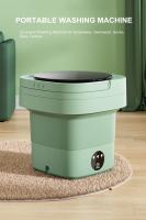 China Private Mold 1.8kg Foldable Mini Washing Machine with Rotary Dryer for Compact Spaces for sale