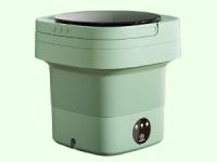 China Private Mold 1.8kg Foldable Mini Washing Machine with Rotary Dryer for Compact Spaces for sale