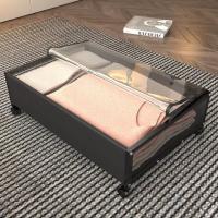 China Functional Design Multifunctional Pulley Storage Rack for Under Bed Clothes/Book/Toy for sale