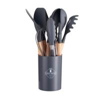 China 33 Piece Nonstick Cookware Set Silicone Kitchen Utensils Multicolor Frying Pans with Spatula Spoon 42g for sale