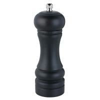 China Custom Logo Wooden Manual Salt and Pepper Grinder Set 48x168mm Adjustable Coarseness for sale