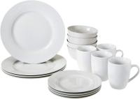 China Manufacture Round Dinner Table Set Fine Plates Set for White Bone Porcelain Dinner Ware for sale