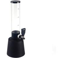 China Customized Ice Tube Beer Beverage Barrel with Tap Dispenser and Ice Cooling Beer Tower for sale