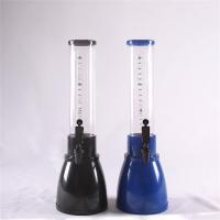 China Customized Ice Tube Beer Beverage Barrel with Tap Dispenser and Ice Cooling Beer Tower for sale