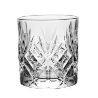 China 340ml Luxury Clear Rock Design Glass Engraved Crystal Whiskey Beer Glasses Cup for sale