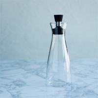 China High Borosilicate Glass Oil Pot 5.5x27.5x8cm Heat Resistant Explosion Proof Kitchen Oil Vinegar Spice Container for sale