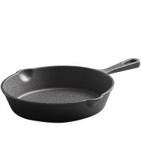 China Cast Iron Frying Pan 22-34cm Pre-seasoned Skillet for Indoor Outdoor Cooking for sale