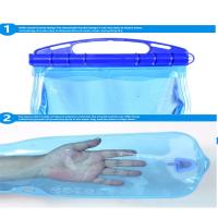 China Foldable PEVA Water Storage Pouch 1L 2L 3L for Camping Hiking Sports BPA Free Portable for sale