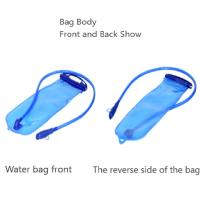 China Foldable PEVA Water Storage Pouch 1L 2L 3L for Camping Hiking Sports BPA Free Portable for sale
