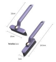 China 360 Degree Rotating Hard Bristle Crevice Gap Brush 0.08kg for Deep Dirt Removal for sale