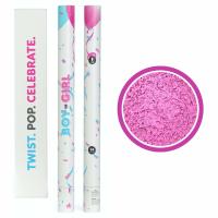 China Gender Reveal Confetti Powder Cannon 60cm Party Popper Smoke Powder Confetti Sticks Cannons for sale