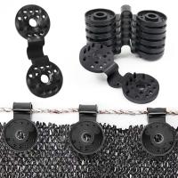 China Heavy Duty Shade Cloth Clips Lock Grip for Sun Shade Net and Plastic Mesh 10mm for sale