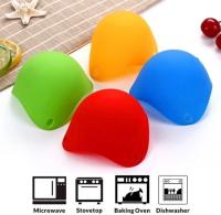 China Custom Logo Silicone Microwave Egg Poacher Cups for Perfect Poached Eggs 9CM Diameter for sale