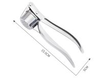 China Stainless Steel Zinc Alloy Manual Garlic Press 15.5cm Kitchen Grater Multi Grater for sale