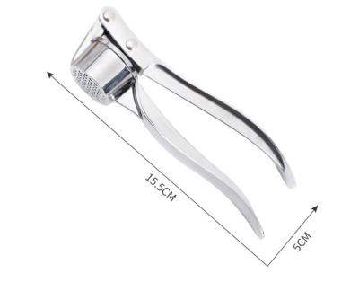 China Stainless Steel Zinc Alloy Manual Garlic Press 15.5cm Kitchen Grater Multi Grater for sale