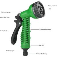 China Sunny Expandable Garden Hose 25-200FT 1:3 Ratio with 7 Function Spray Nozzle for sale