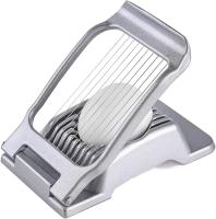 China Stainless Steel Handheld Egg Slicer 13.3cm Kitchen Tool for Hard Boiled Eggs for sale