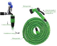 China Expandable Garden Hose 250ft Telescopic Magic Water Pipe with 7 Function Nozzle 1:3 Expanding Rate for sale
