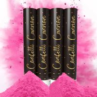 China Gender Reveal Confetti Smoke Powder Cannon 60cm Party Supplies Popper for Baby Shower for sale