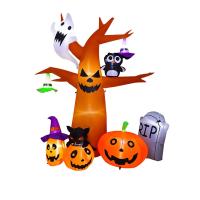 China Christmas LED Holiday Inflatable Pumpkin Skeleton Props Outdoor Decoration 0.5-3.5kg for sale