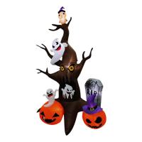 China Christmas LED Holiday Inflatable Pumpkin Skeleton Props Outdoor Decoration 0.5-3.5kg for sale