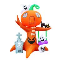 China Christmas LED Holiday Inflatable Pumpkin Skeleton Props Outdoor Decoration 0.5-3.5kg for sale