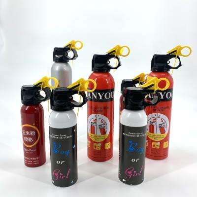 China Gender Reveal Confetti Powder Cannon Party Popper 60cm 80cm Custom Smoke Effect for sale