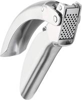 China 304 Stainless Steel Garlic Press 18cm Kitchen Grater Mincer for Efficient Cooking for sale