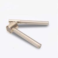 China 304 Stainless Steel Manual Garlic Crusher Press 15.5cm Kitchen Gadget for Garlic Mincing for sale