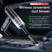 China Cordless Car Vacuum Cleaner 6000Pa Suction 4 in 1 Handheld USB Rechargeable for sale