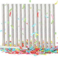 China Biodegradable Tissue Confetti Wands 35cm for Wedding Party Festival Gender Reveal for sale