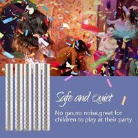 China Biodegradable Tissue Confetti Wands 35cm for Wedding Party Festival Gender Reveal for sale